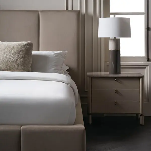 CARACOLE Balance Queen Bed - Ecru