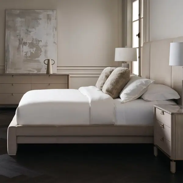 CARACOLE Balance King Bed - Ecru