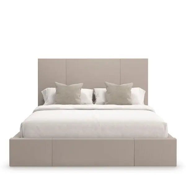 CARACOLE Balance King Bed - Ecru
