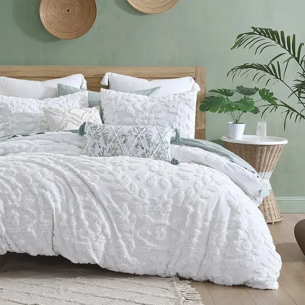 PERI HOME Botanical Fern Decorative Pillow, 11 X 22