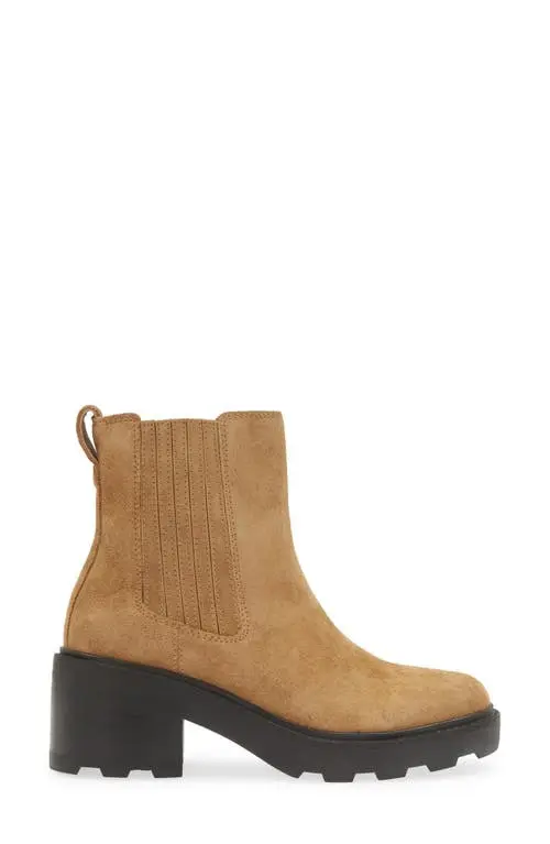 Madewell The Gwenda Platform Ankle Boot - Toffee