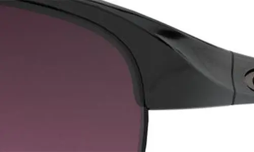 Oakley Unstoppable 65mm Gradient Polarized Oversize Sunglasses - Black/ Smokey/ Rose Gold P