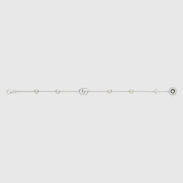 Gucci Gg Marmont Sterling Silver Bracelet