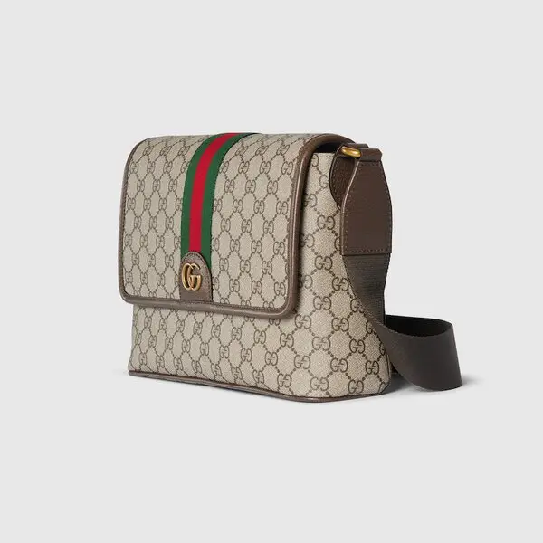 Gucci Ophidia Medium Messenger Bag - Beige