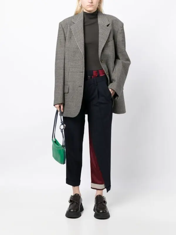 Kolor Asymmetric Tapered Trousers