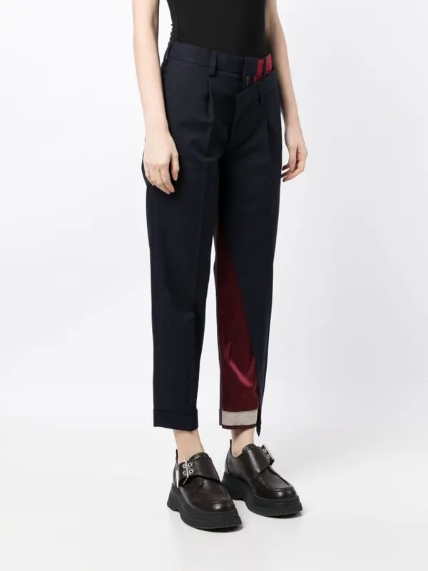 Kolor Asymmetric Tapered Trousers