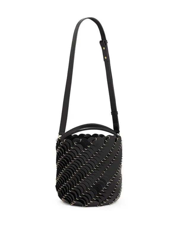 Rabanne Pacoïo Leather Bucket Bag