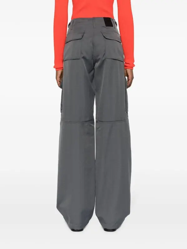 Coperni Wide-leg Cargo Trousers - Grey