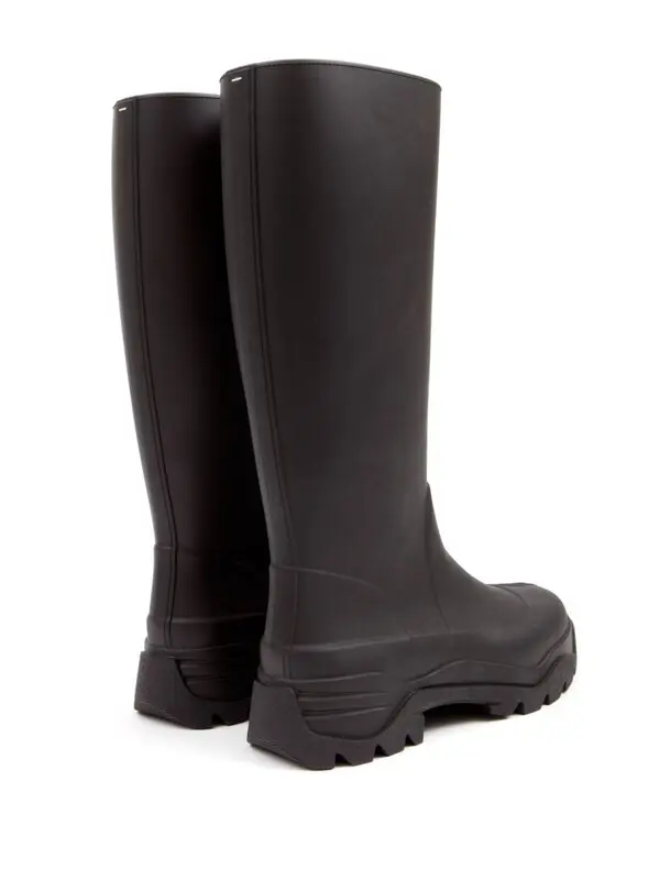MAISON MARGIELA Tabi Rain Boots - Black