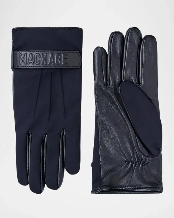 Mackage Leather Driving Gloves - Black