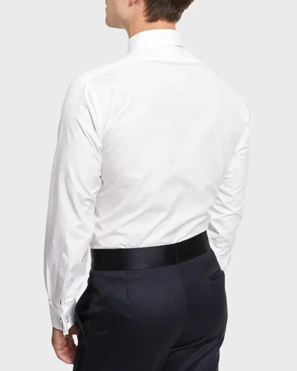 Charvet Apos;s Formal Shirt With Pleated Bib