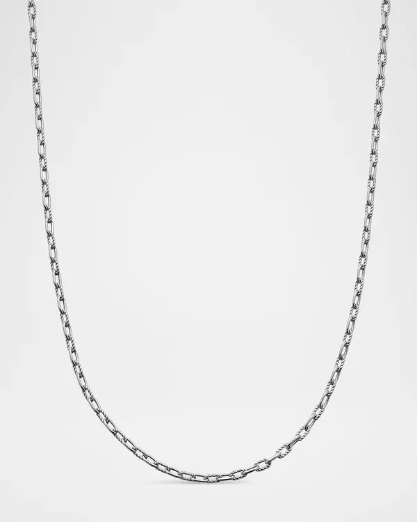 David Yurman 3mm Dy Madison Chain Necklace - Silver