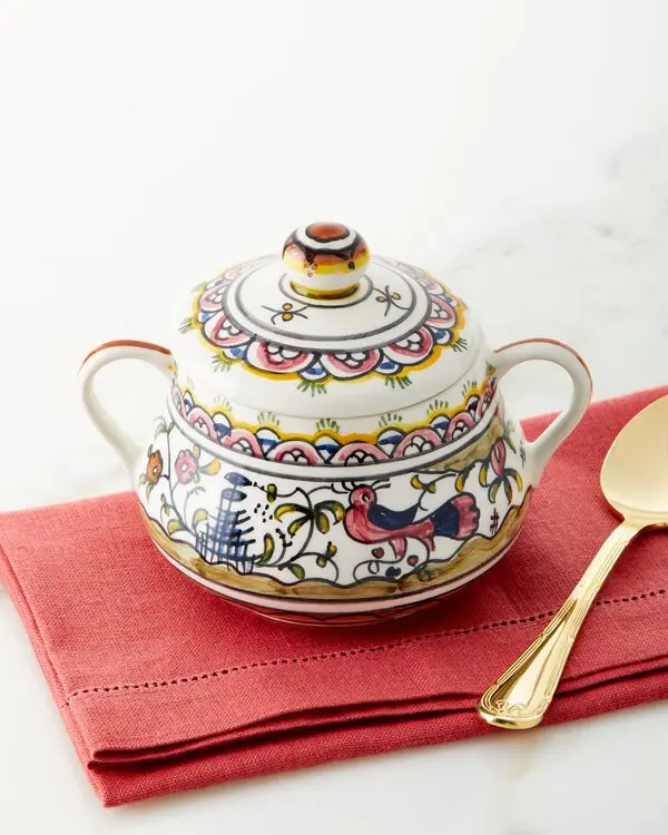 Neiman Marcus Pavoes Sugar Bowl - One-color