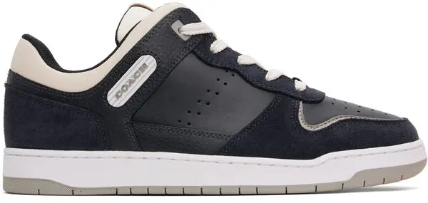 Coach Navy C201 Sneakers In Bhp Midnight Navy 62% Off Editorialist