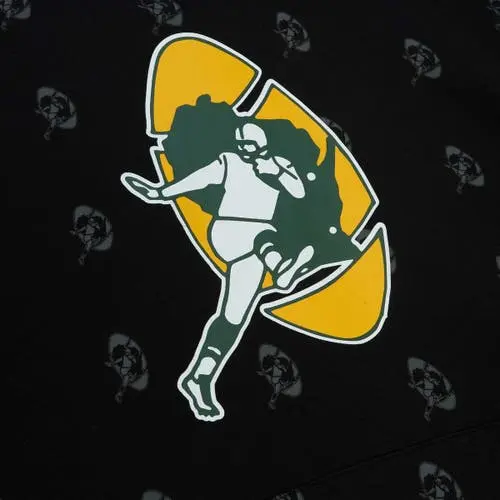 Mitchell & Ness Allover Print Fleece Hoodie