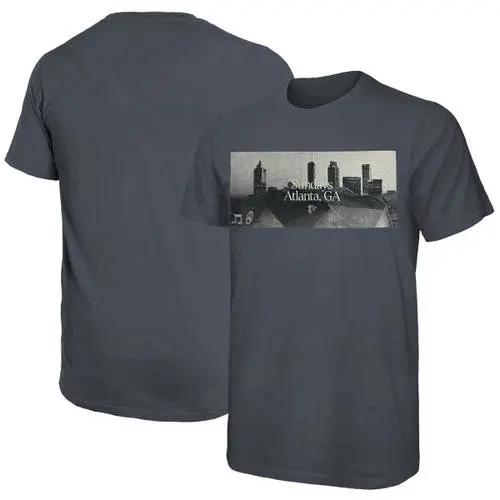 MAJESTIC THREADS Atlanta Falcons Sundays Skyline T-shirt