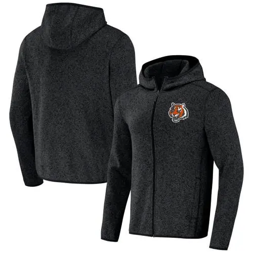 NFL X DARIUS RUCKER Collection Fanatics Black Cincinnati Bengals Fleece Pullover Hoodie