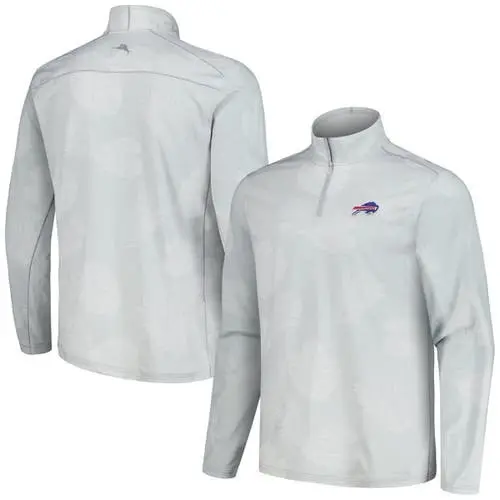 Tommy Bahama Buffalo Bills Islandzone Half-zip Sweatshirt