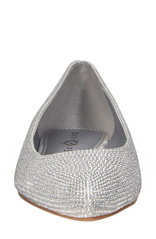 KATY PERRY The Hollie Crystal Pointed Toe Ballet Flat