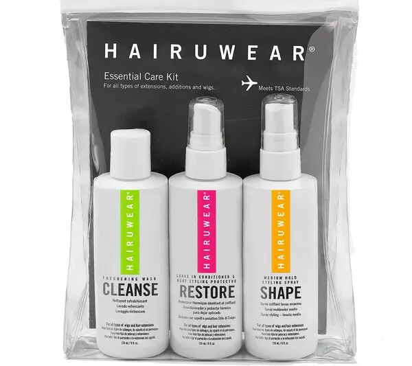 HAIRUWEAR Essential Care Travel Kit - One-color