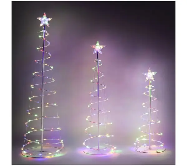 JOIEDOMI Spiral Tree Set 3 Pcs - One-color