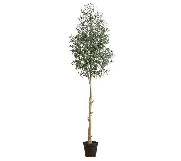 NEARLY NATURAL 9-ft Artificial Olive Tree