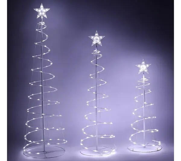 JOIEDOMI Spiral Tree Set 3 Pcs - One-color