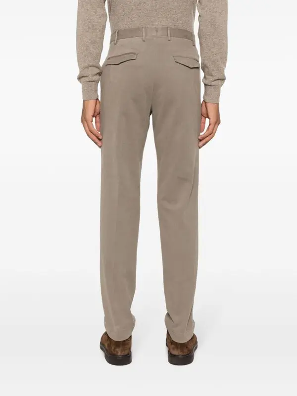 PT TORINO Straight-leg Modal-blend Trousers