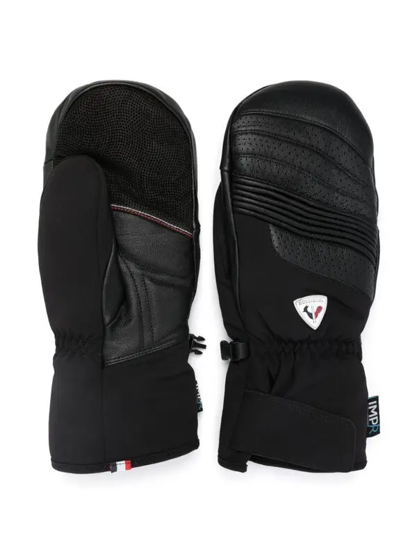 Rossignol Concept Leather Mittens - Black