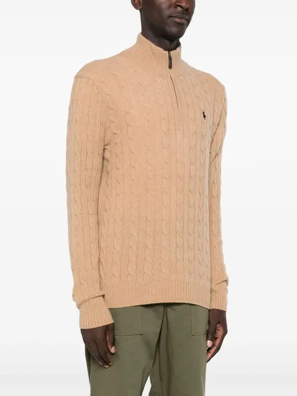 Polo Ralph Lauren Cable-knit Sweater - Brown