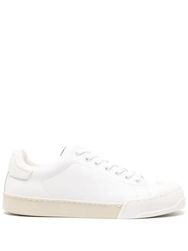 Marni Dada Bumper Leather Sneakers - White