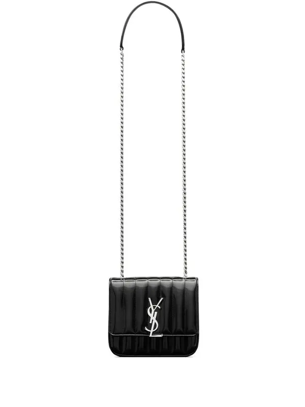Saint Laurent Small Vicky Quilted Shoulder Bag