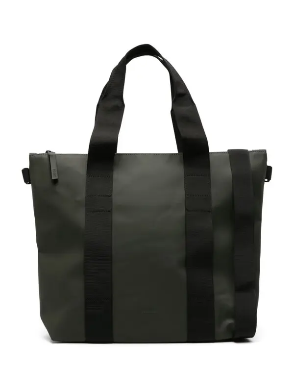 Rains Debossed Logo Tote Bag