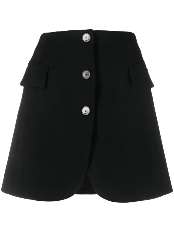 LANVIN Button-front Miniskirt