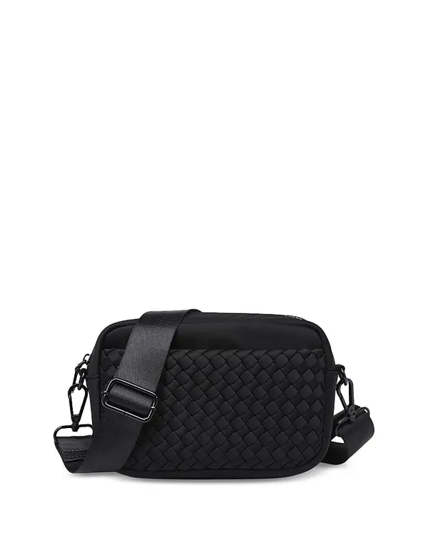 SOL AND SELENE Inspiration Woven Crossbody - Black