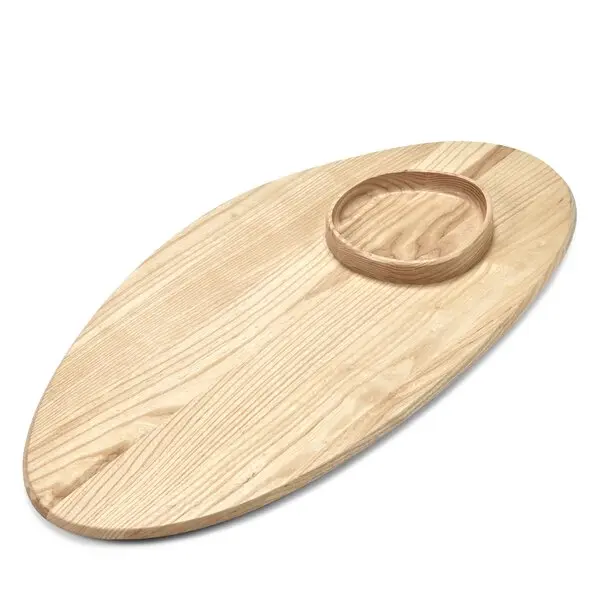SERAX X Kelly Wearstler Dune Tray With Bowl, Large - Light Beige
