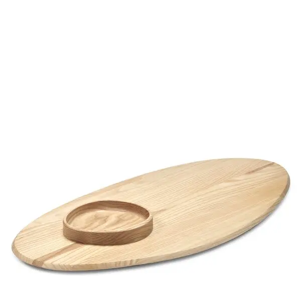 SERAX X Kelly Wearstler Dune Tray With Bowl, Large - Light Beige