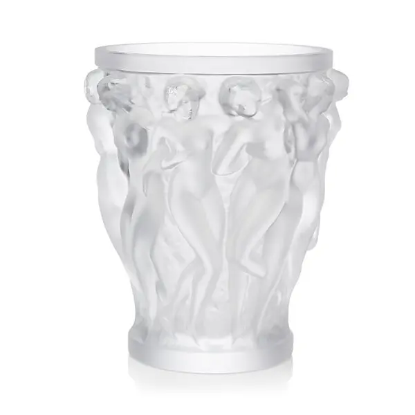 Lalique Large Bacchantes Vase - No Color
