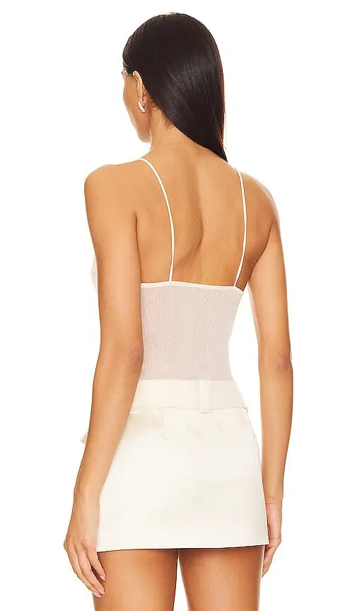 LOVERS AND FRIENDS Steph Sheer Top - Cream