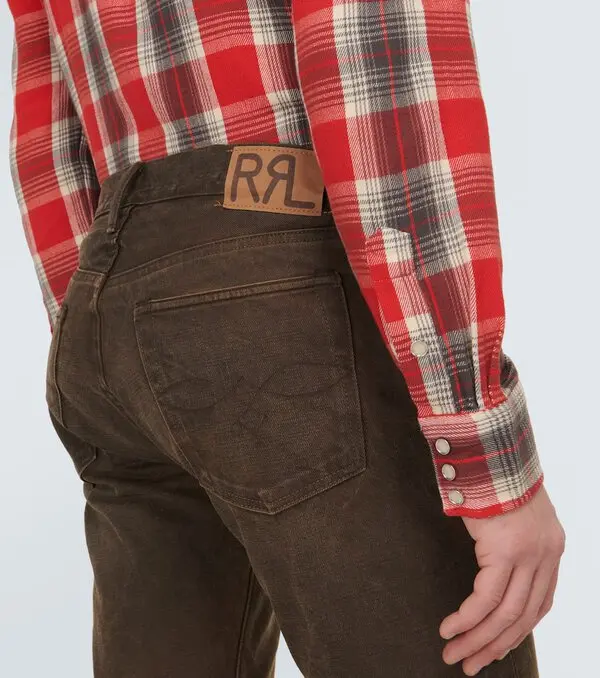 Ralph Lauren Patched Slim Jeans