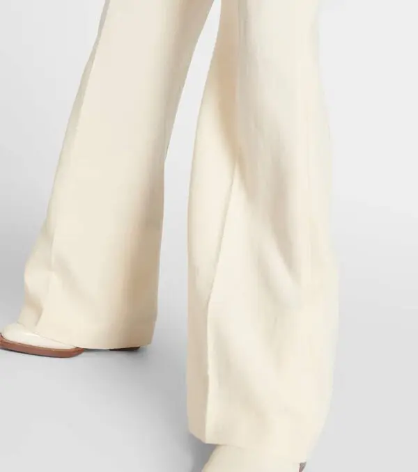Chloé One-shoulder Linen Jumpsuit