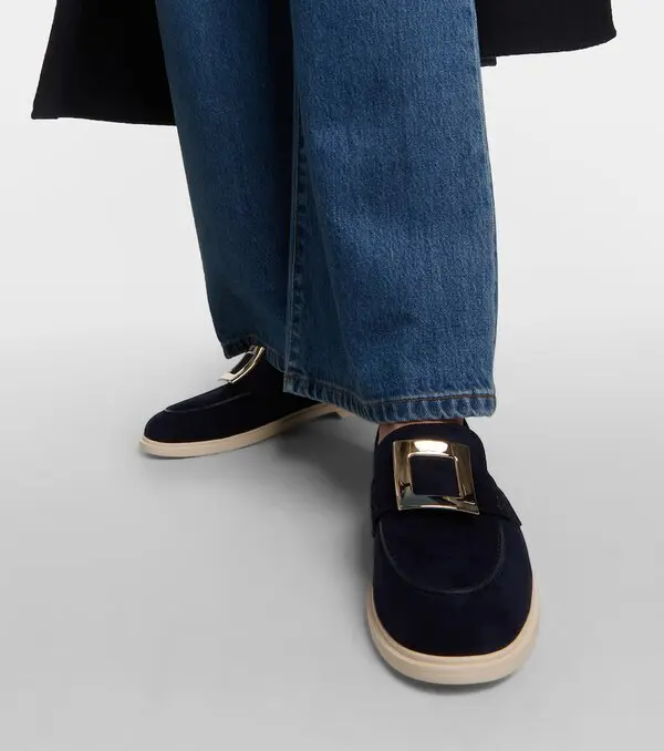 ROGER VIVIER Leather Loafers
