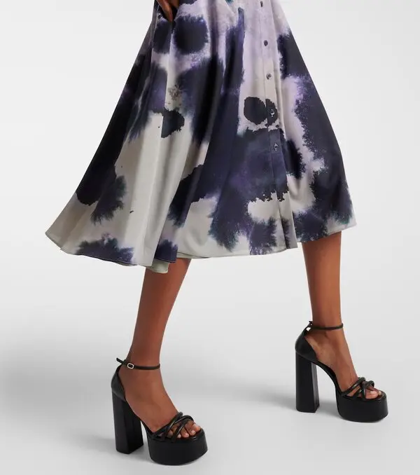 Altuzarra Kiera Printed Midi Shirt Dress - Multicoloured
