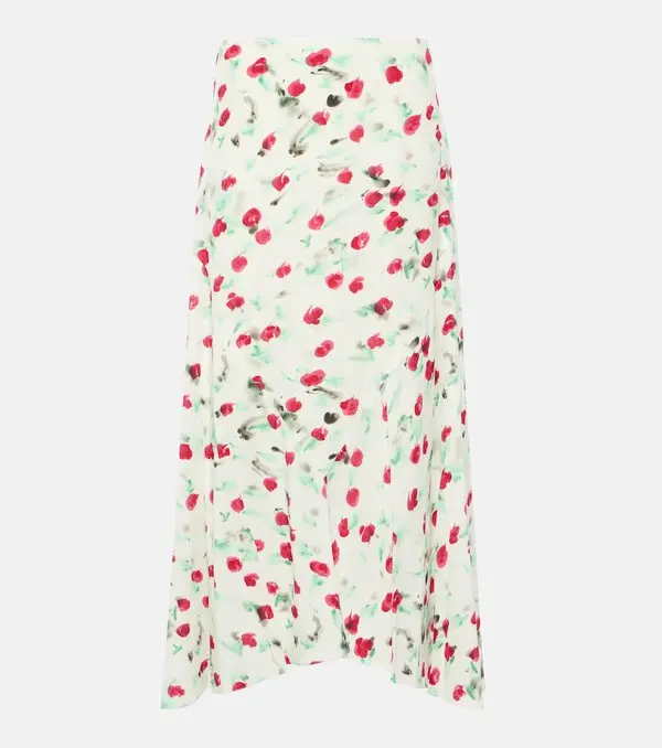 Marni Printed Midi Skirt - Multicoloured