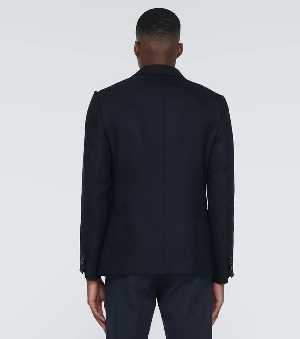 Zegna Single-breasted Wool Blazer