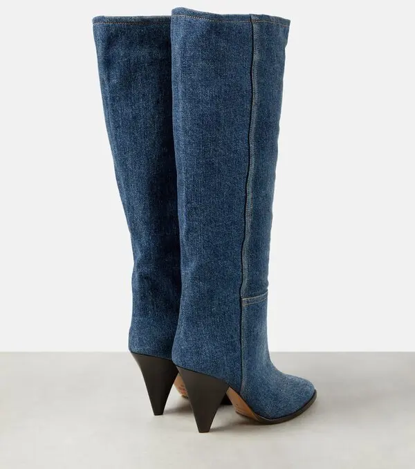 Isabel Marant Ririo Knee-high Boots - Blue