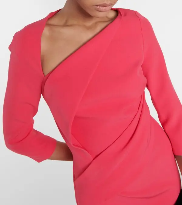 Safiyaa Pollina Crêpe Gown