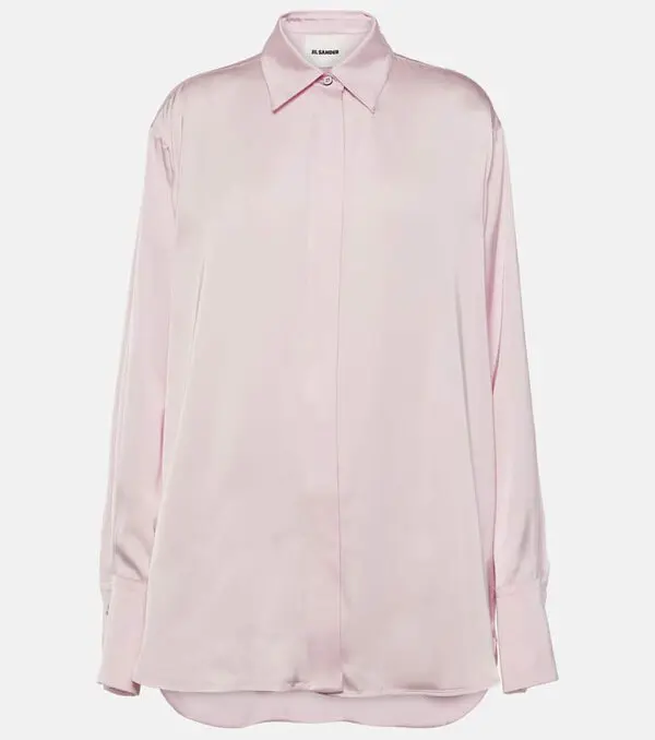 JIL SANDER Powder Satin Shirt