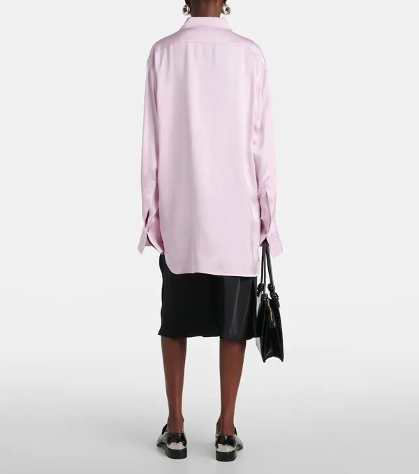JIL SANDER Powder Satin Shirt