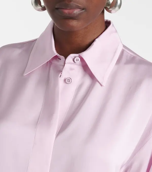JIL SANDER Powder Satin Shirt